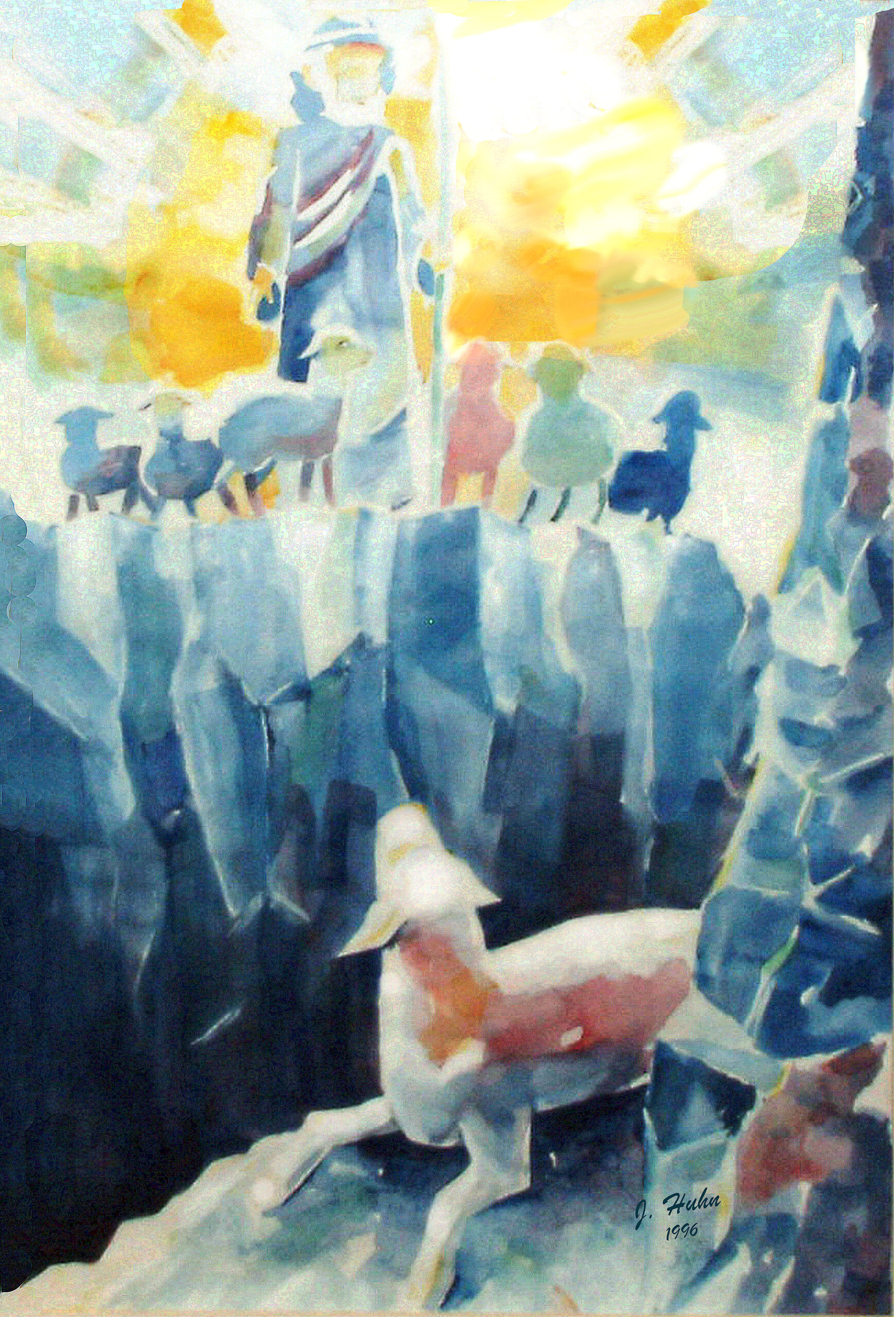 THE SHEPHERD AND THE SHEEP - JOHN 10 "The True and False Shepherds" by ...